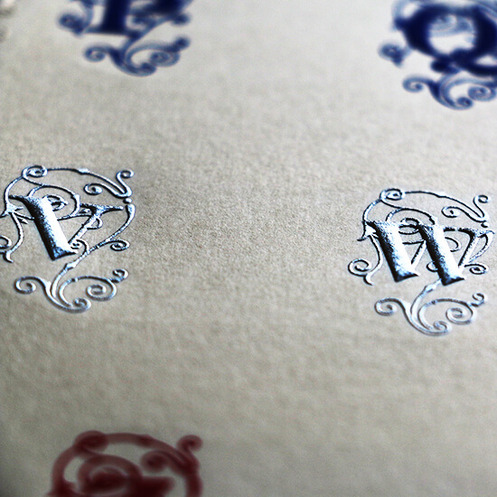 DIE STAMPING - BRIDGE & COMPANY PRINTERS AND STATIONERS LONDON